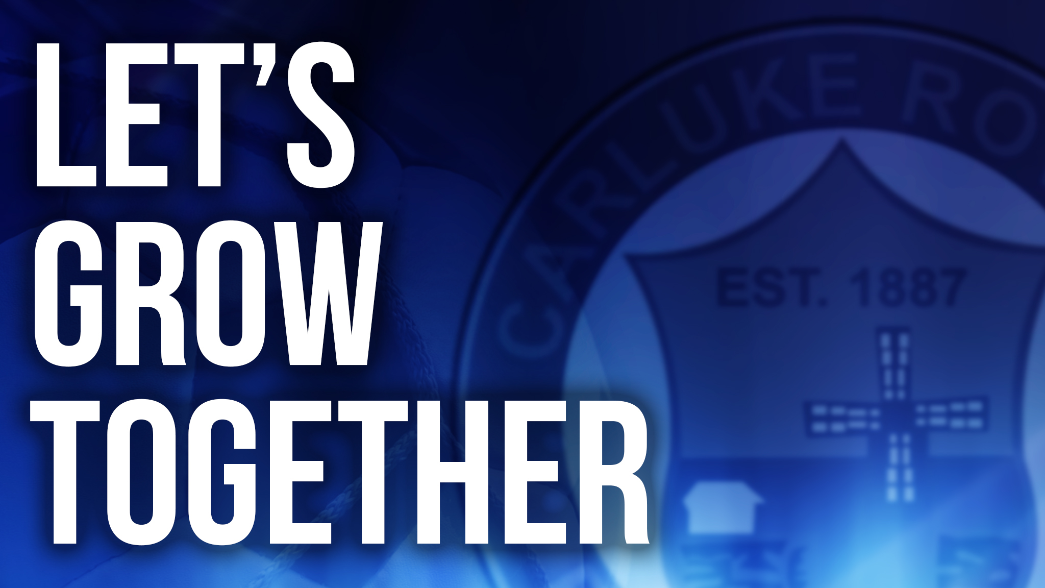 Let’s grow together – Carluke Rovers FC