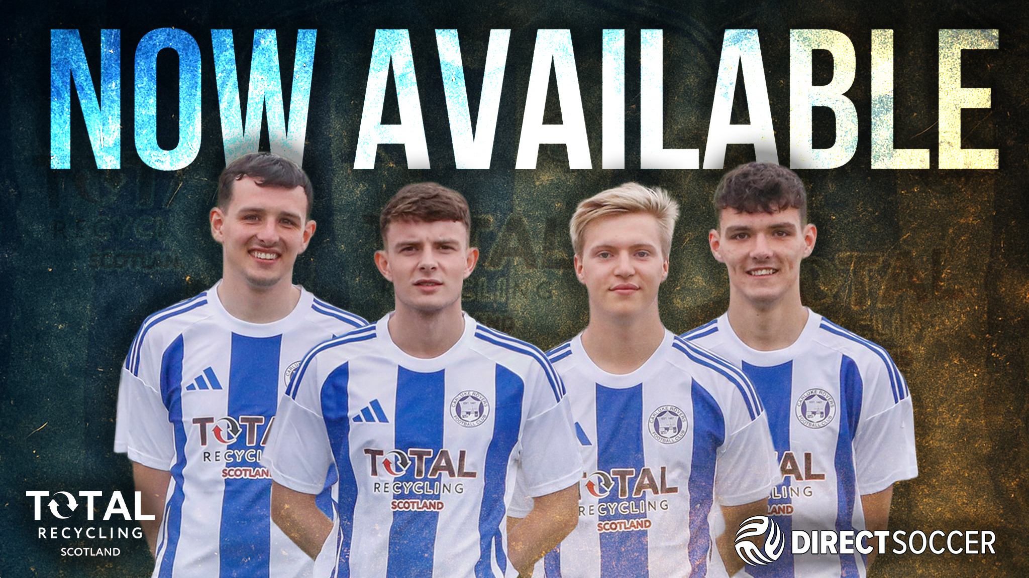 Now Available – Carluke Rovers FC